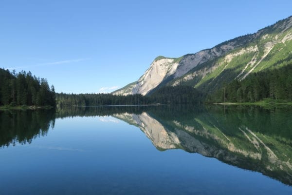 Lake Tovel - Red Lake in the Dolomites